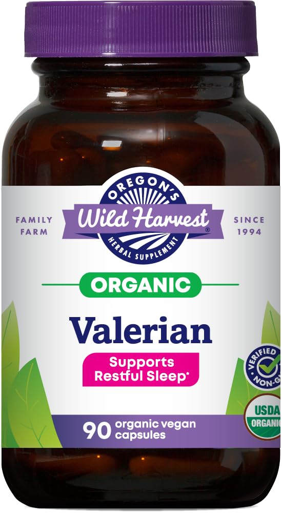valerian root sleep support capsules