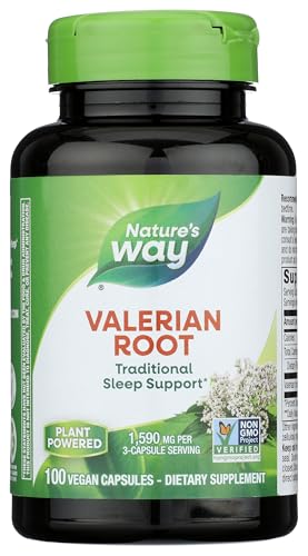 valerian root sleep support capsules