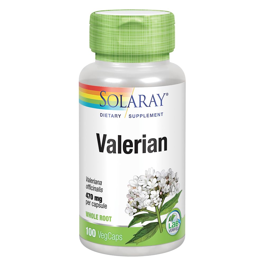 valerian root sleep support capsules