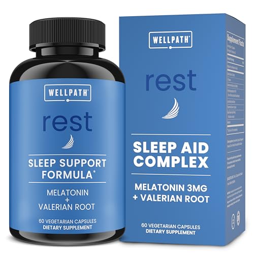 Valerian root sleep support capsules