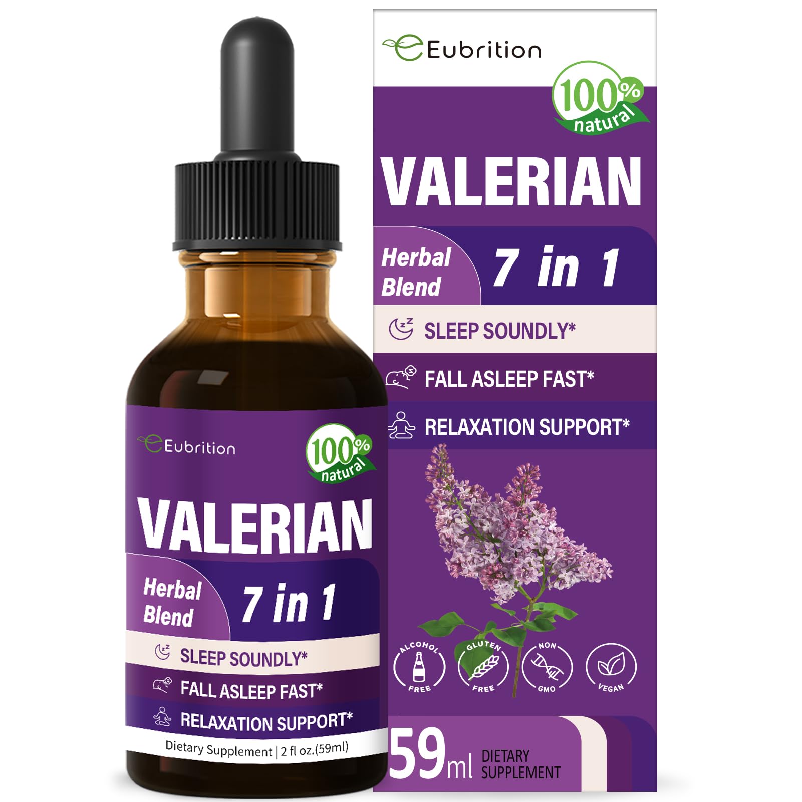 valerian root sleep support drops