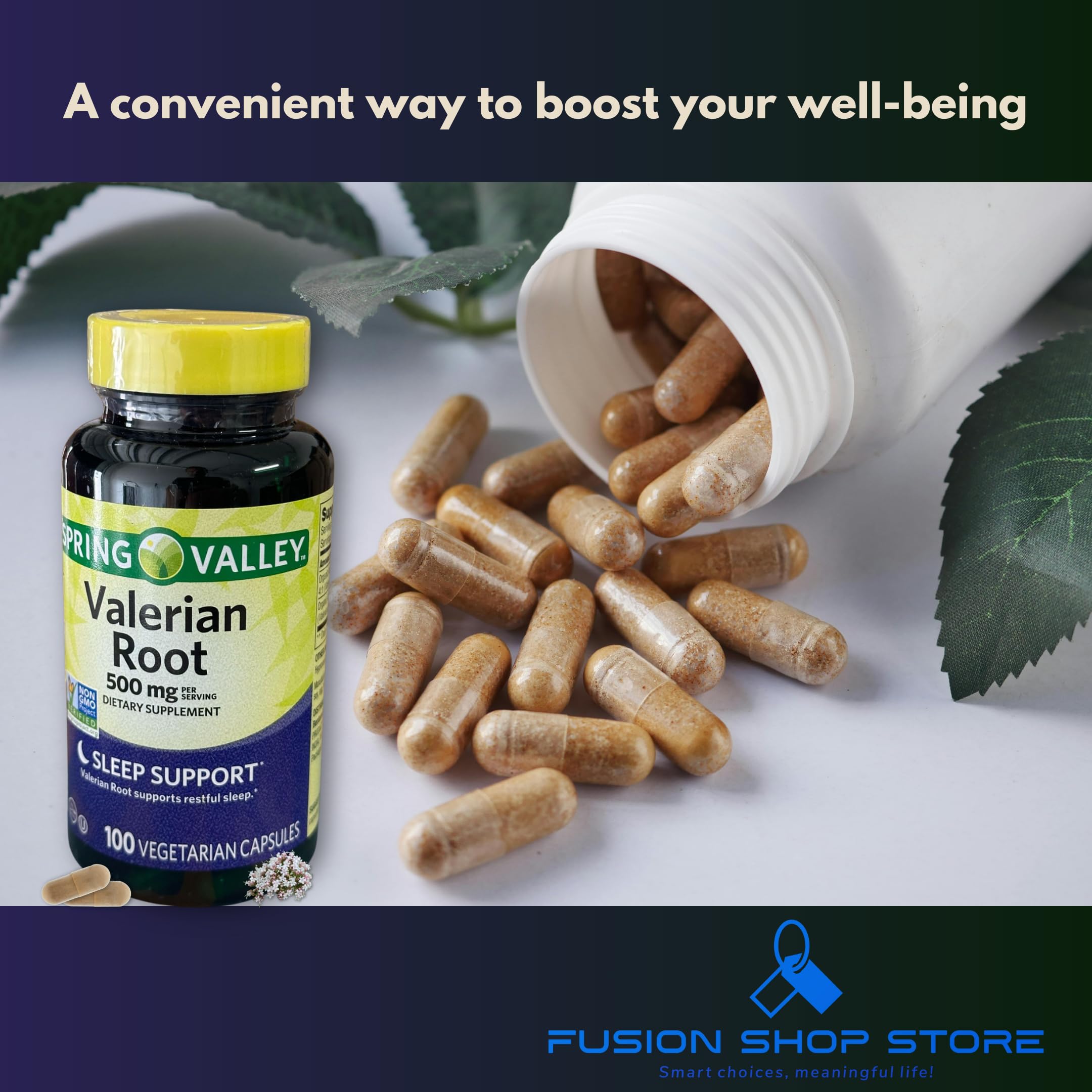 valerian root supplement for better sleep