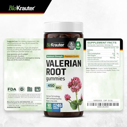 valerian root supplement for emotional balance