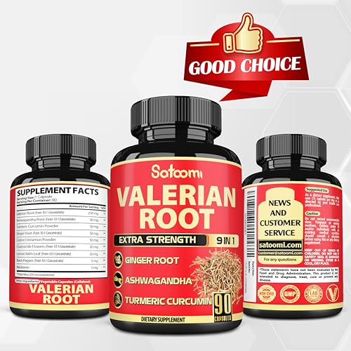 valerian root supplement for restful nights