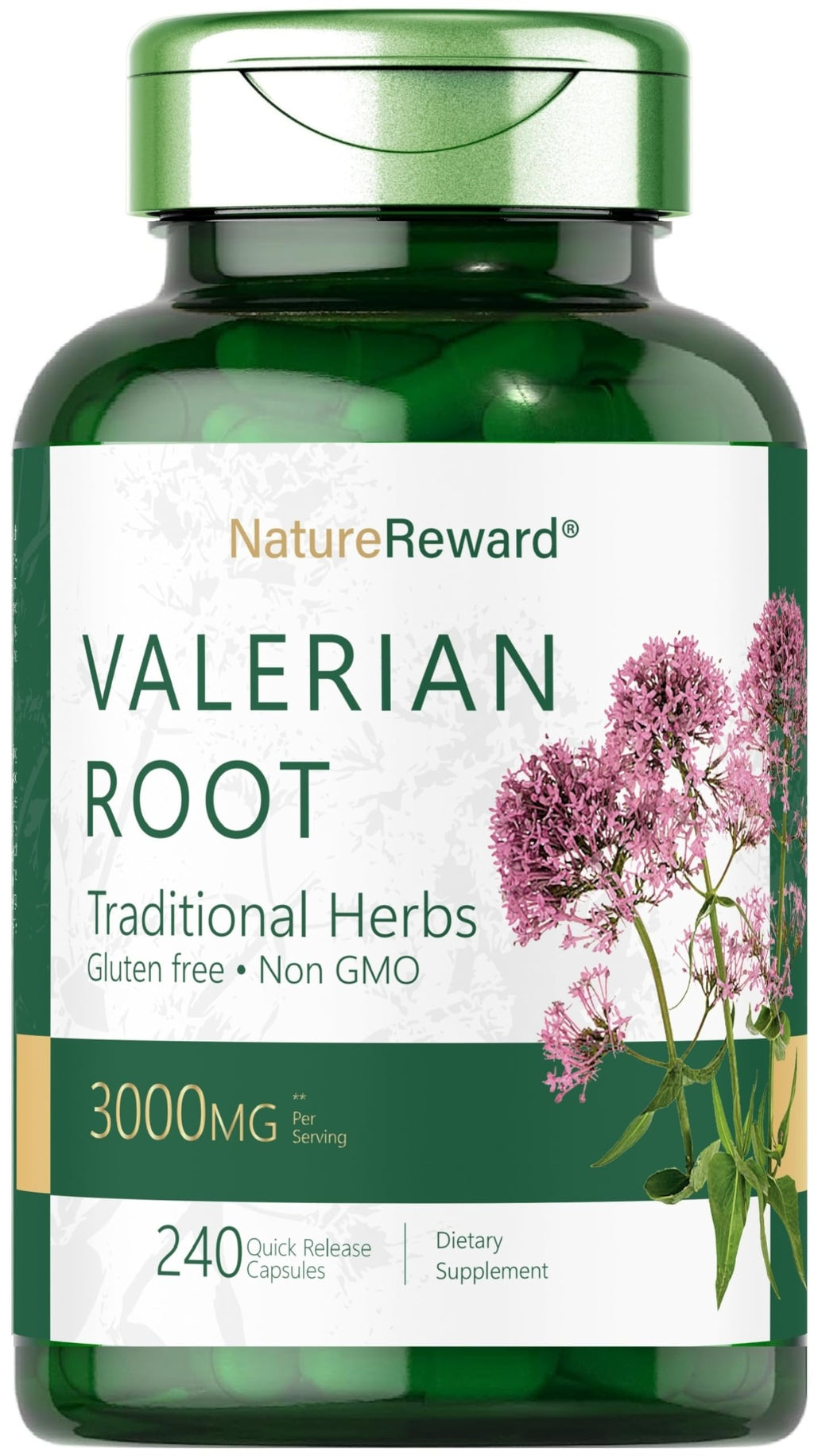 valerian root supplement for restful sleep