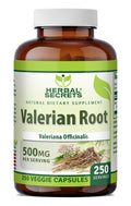 valerian root veggie capsules 500 mg