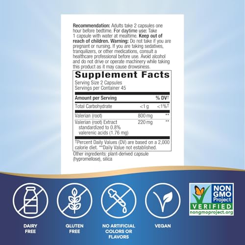 valerian supplement for calming effects