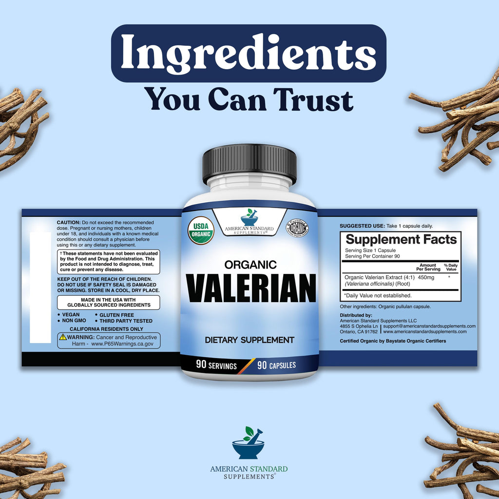 valerian supplement for stress management