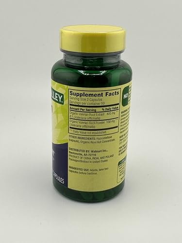 valerian supplement to ease tension