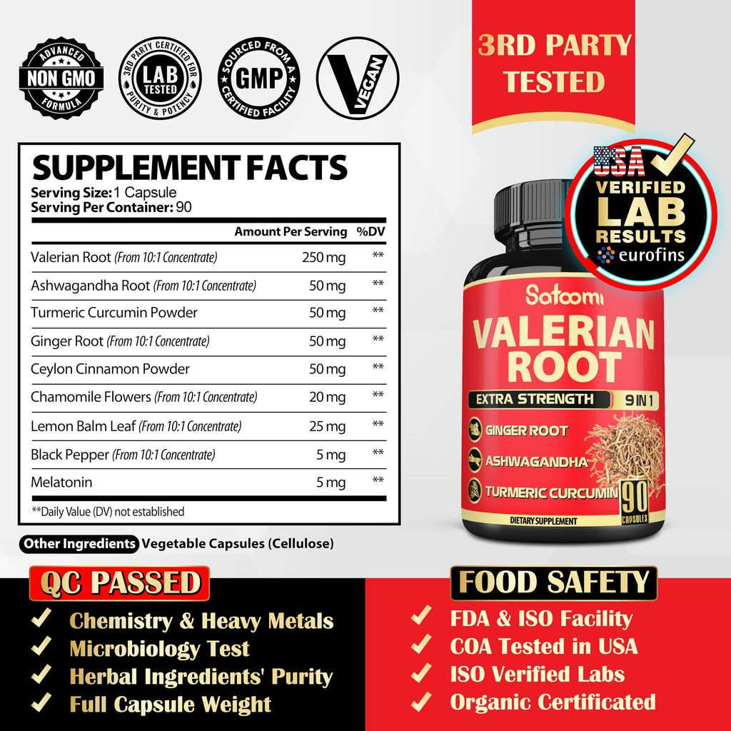 valerian supplement with ashwagandha benefits