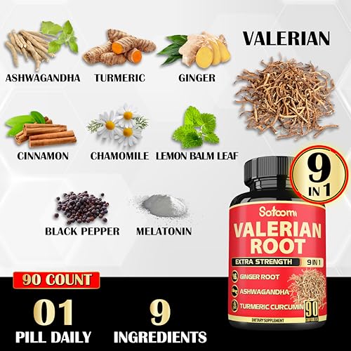 valerian supplement with ginger and cinnamon