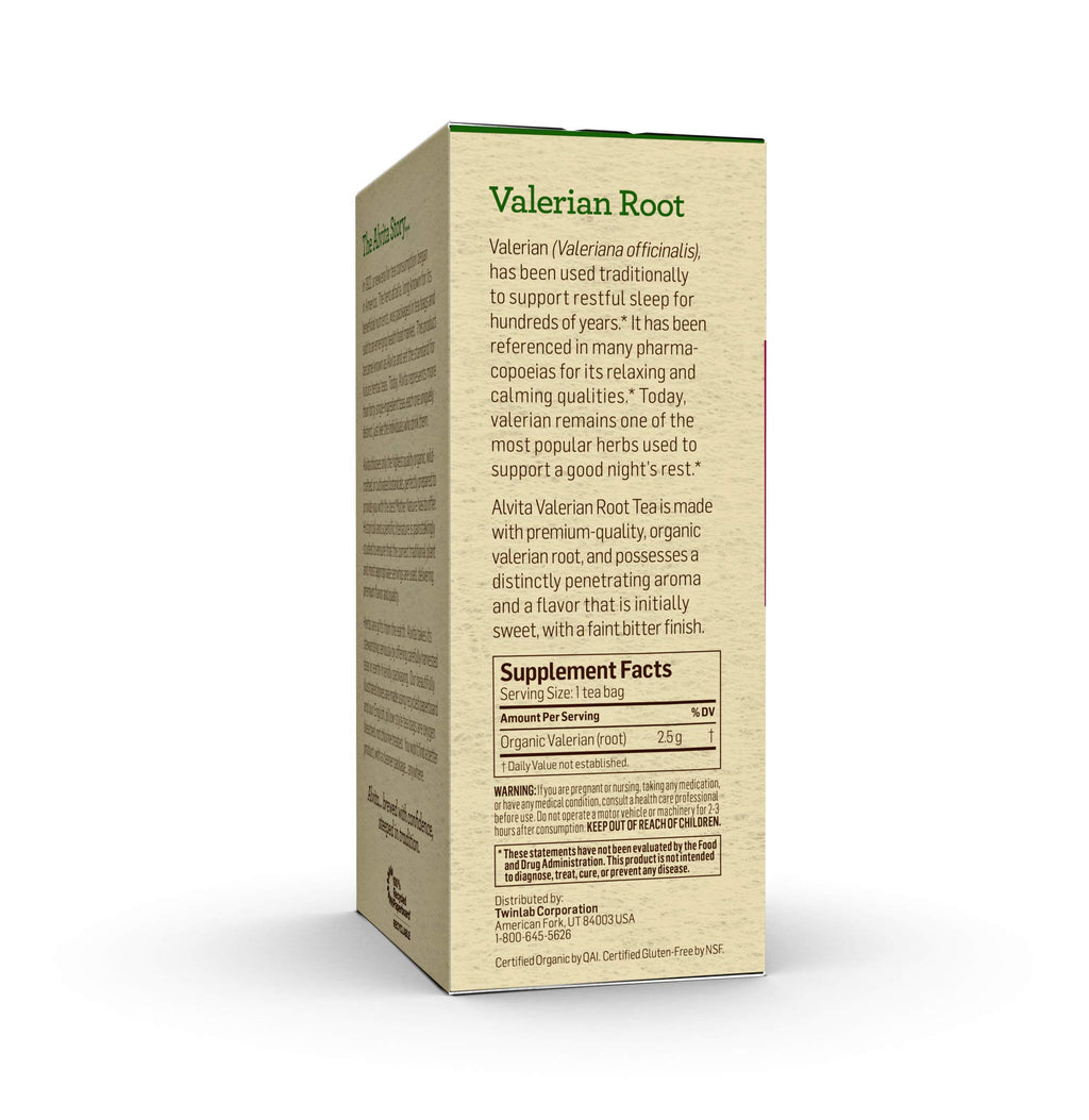 valerian tea for better sleep