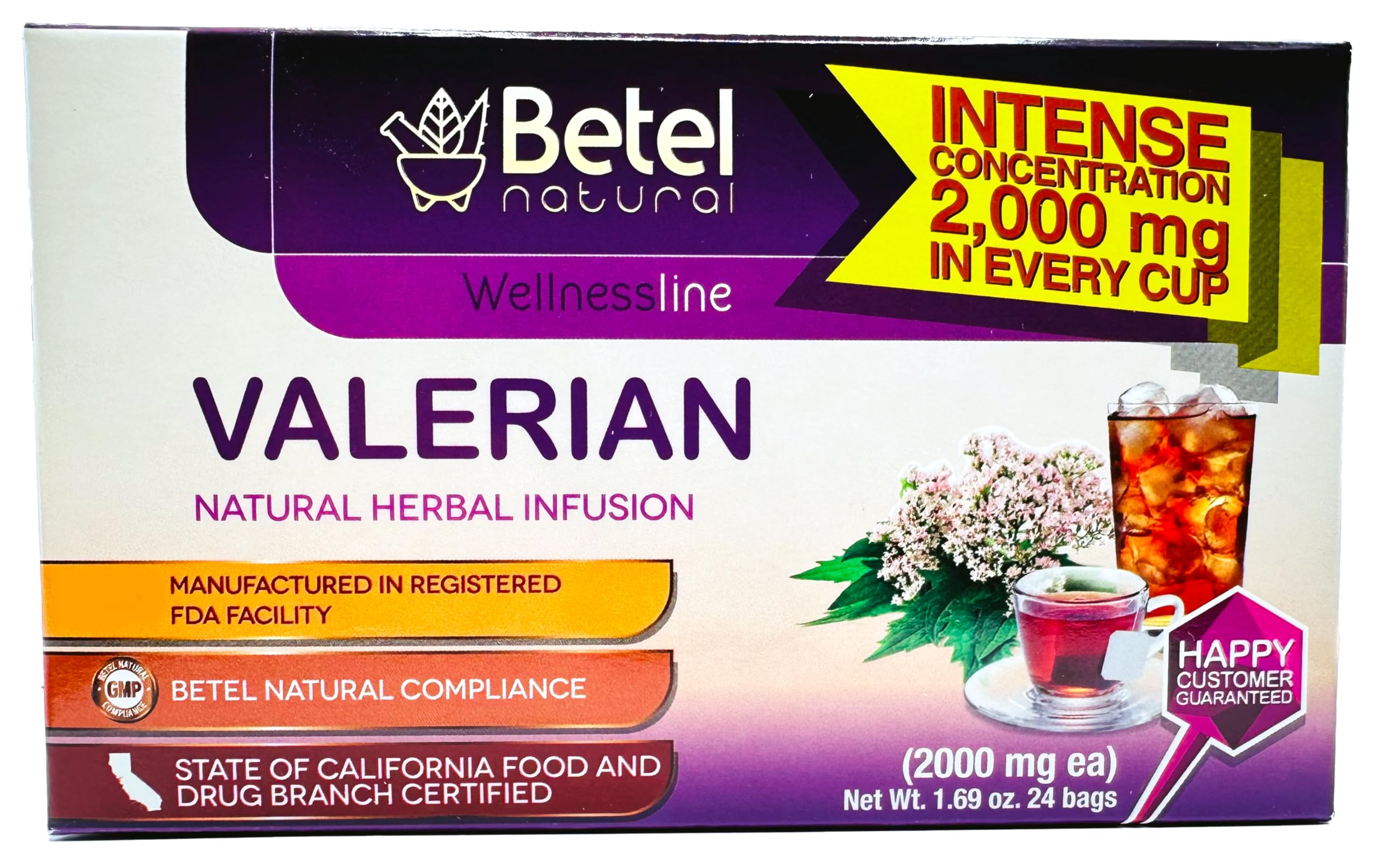 valerian tea for restful nights