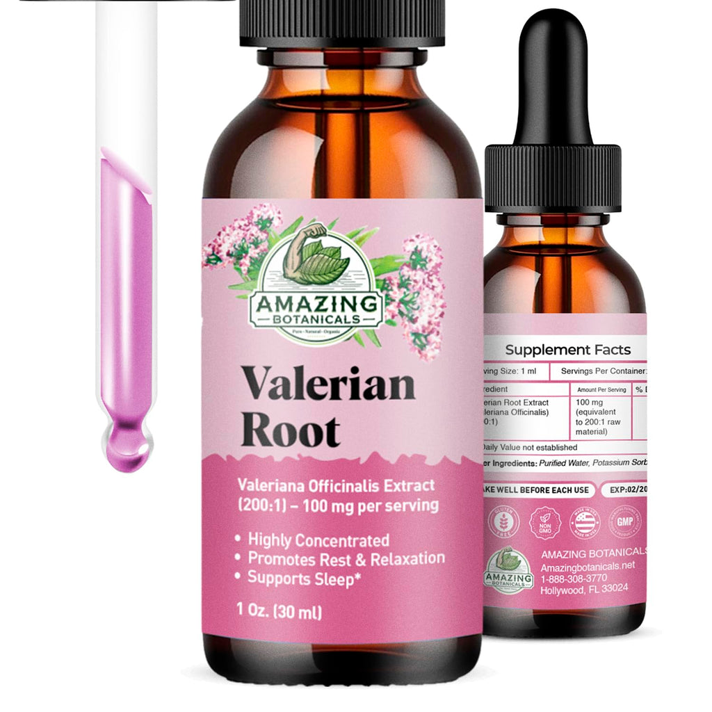 valerian tincture extract for relaxation