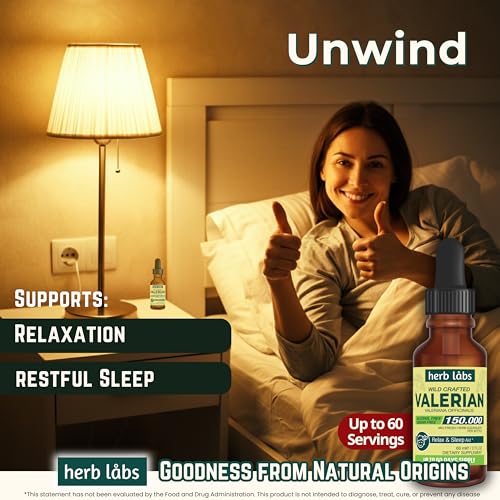 valerian tincture for improved sleep quality