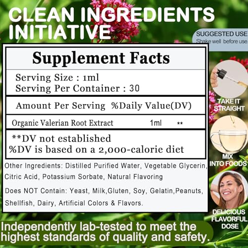 valerian tincture for natural calmness