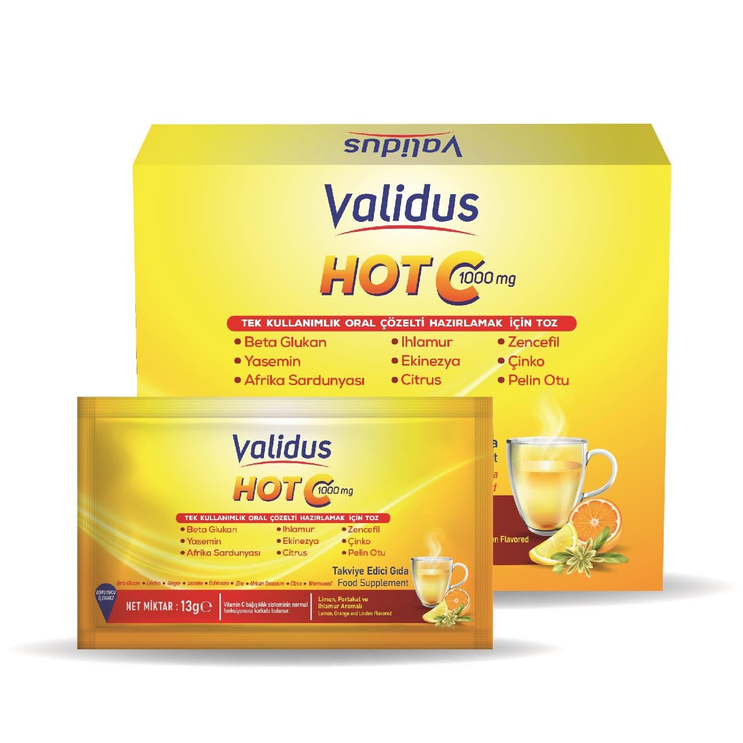 VALIDUS Hot C vitamin sachets