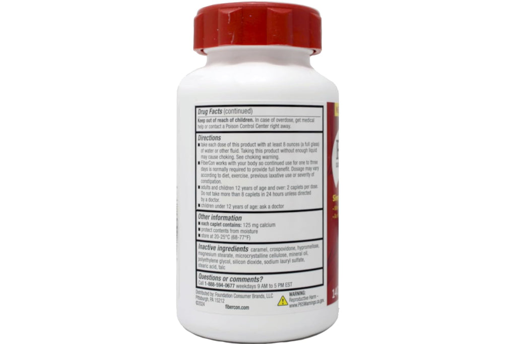 Value size FiberCon for digestion