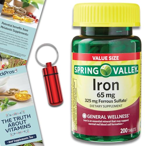 Value size iron supplement 200 count