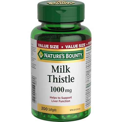 value size milk thistle softgels