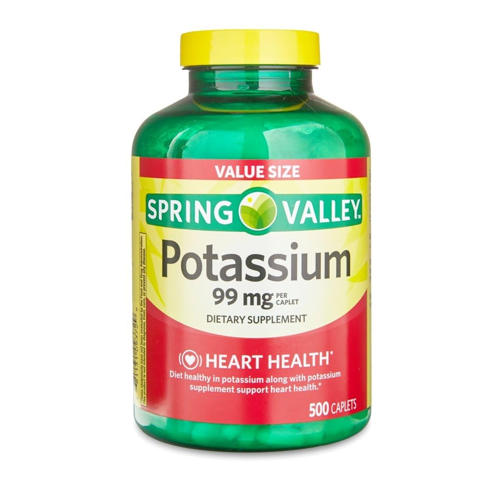 value size potassium dietary supplement