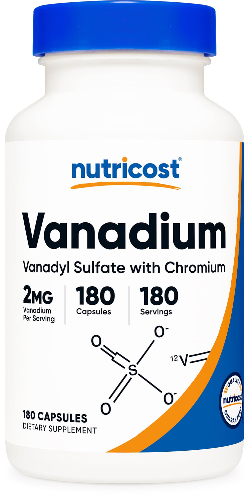 Vanadium and chromium for blood sugar support