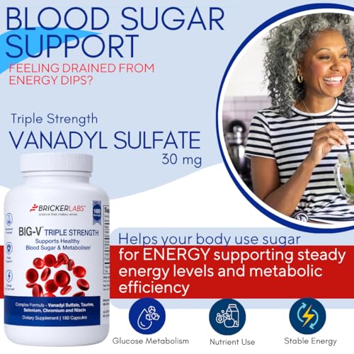 Vanadyl sulfate for metabolic health