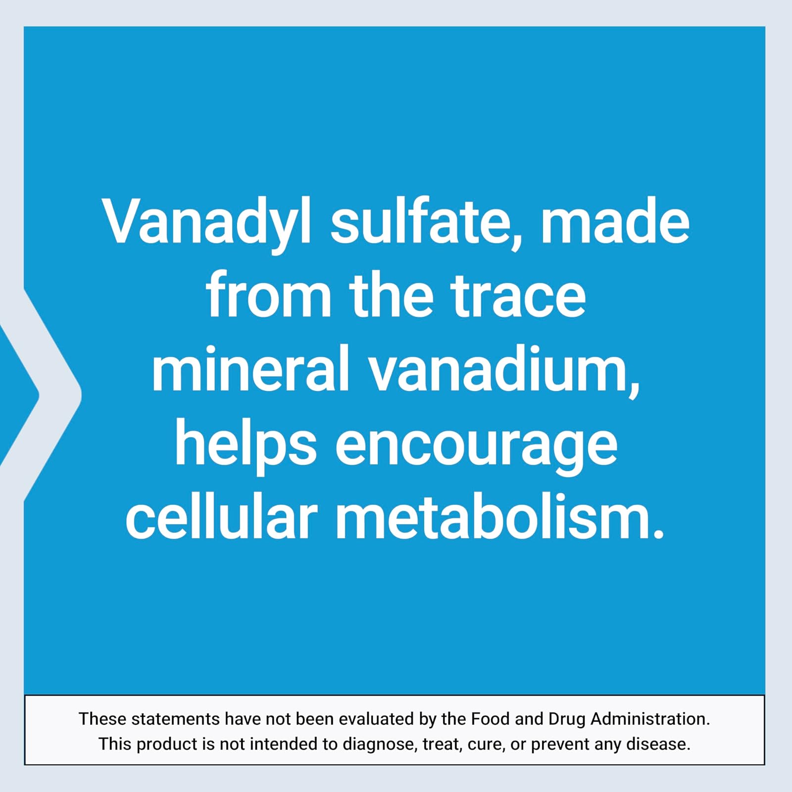 Vanadyl Sulfate for metabolic support