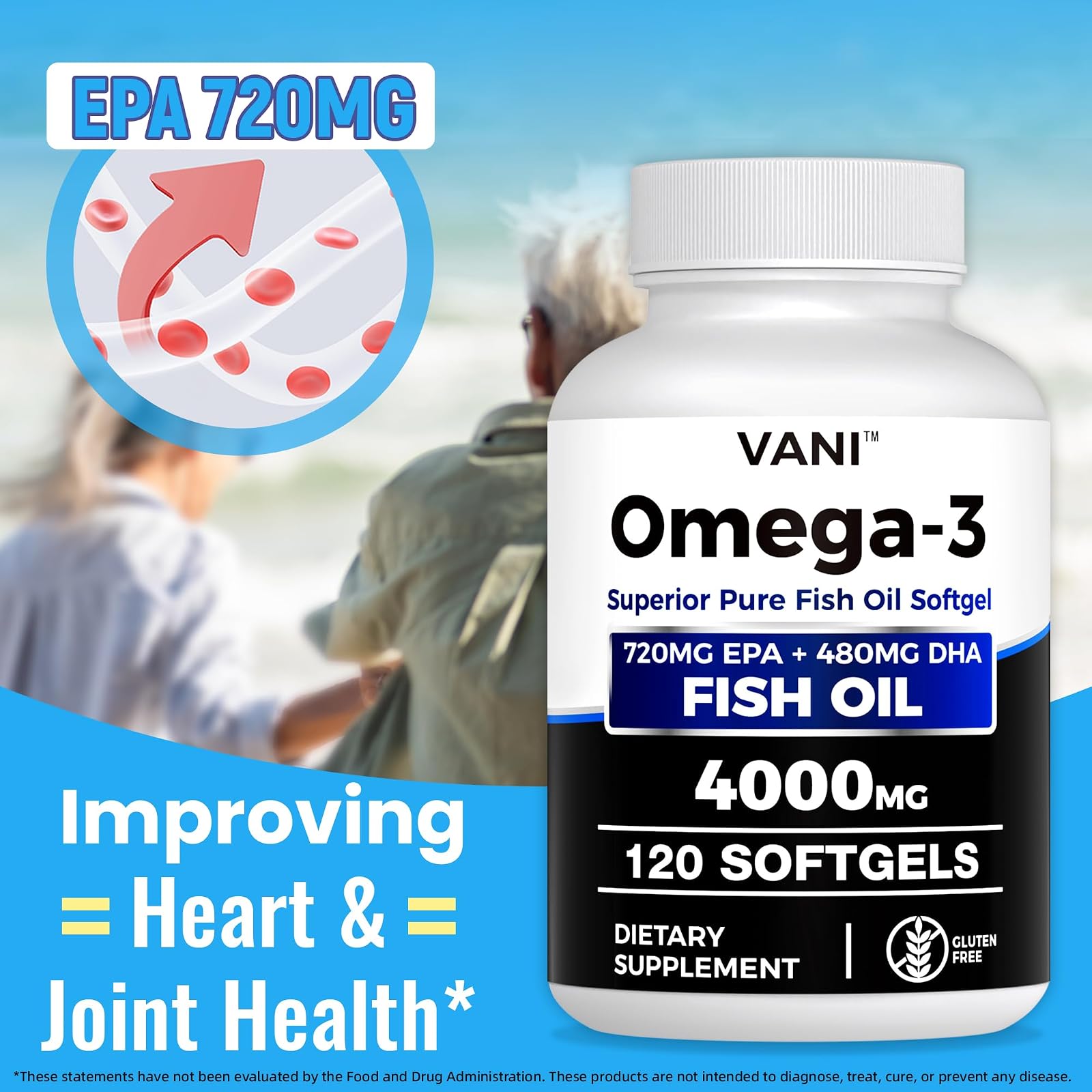 VANI fish oil for overall wellness