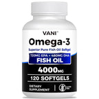 VANI fish oil softgels for heart health