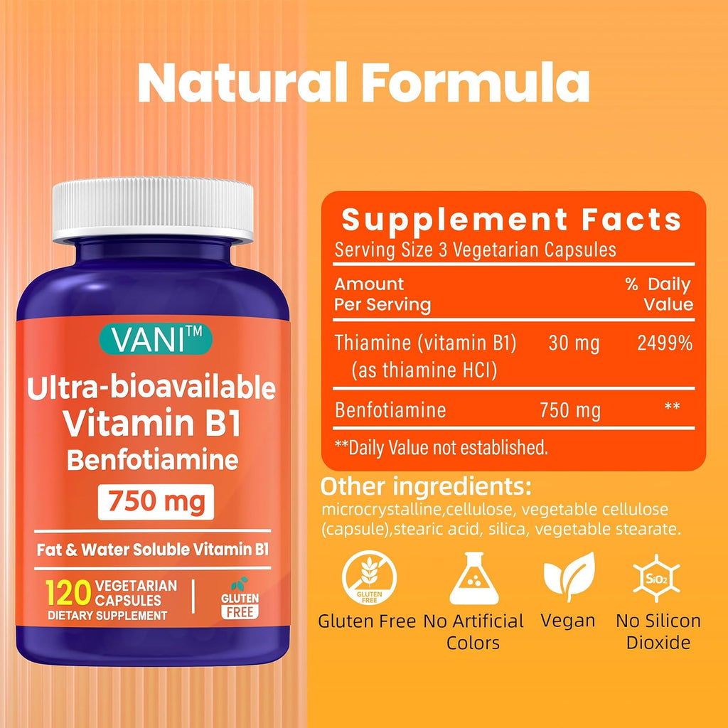 VANI Vitamin B1 for energy production