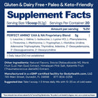 Vanilla BCAA amino acids supplement