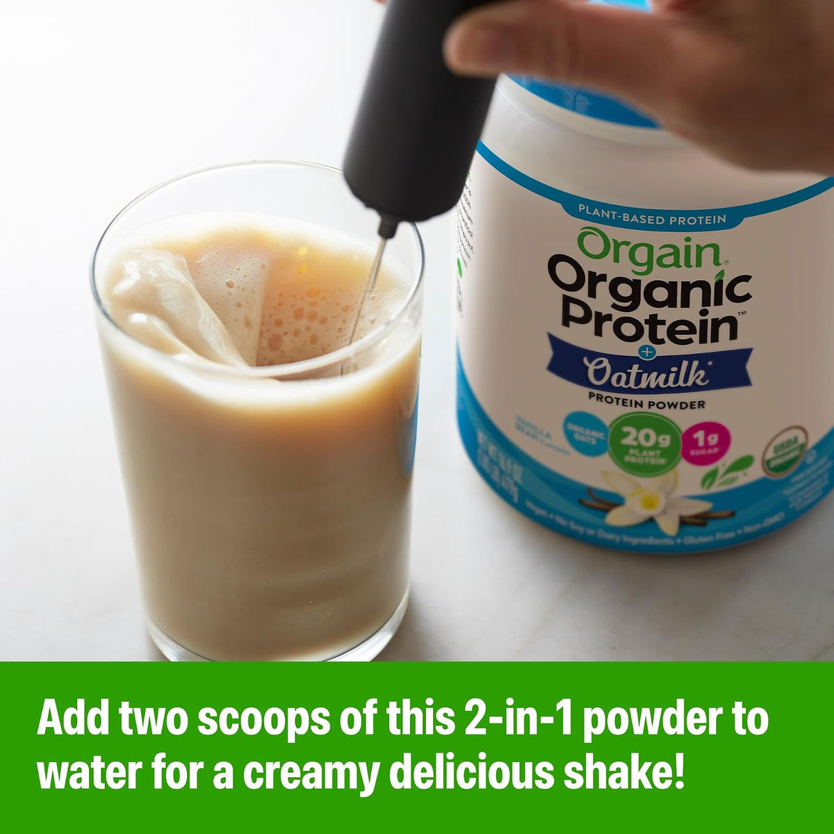 vanilla bean flavour protein powder