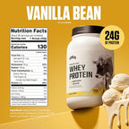 vanilla bean flavour whey protein