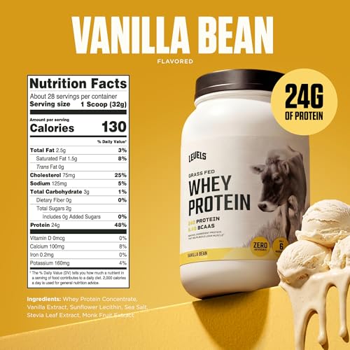 vanilla bean flavour whey protein