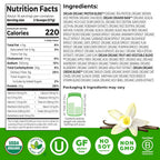Vanilla bean protein blend for smoothies