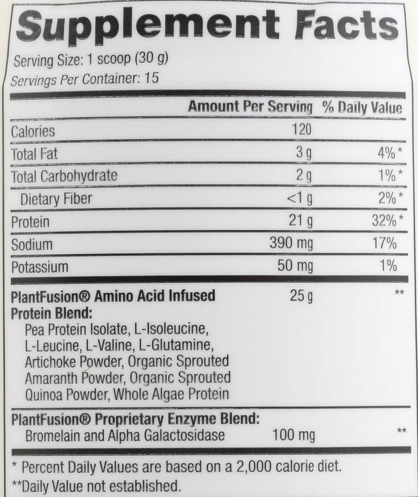 vanilla bean protein shake mix