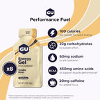 Vanilla bean sports nutrition gel
