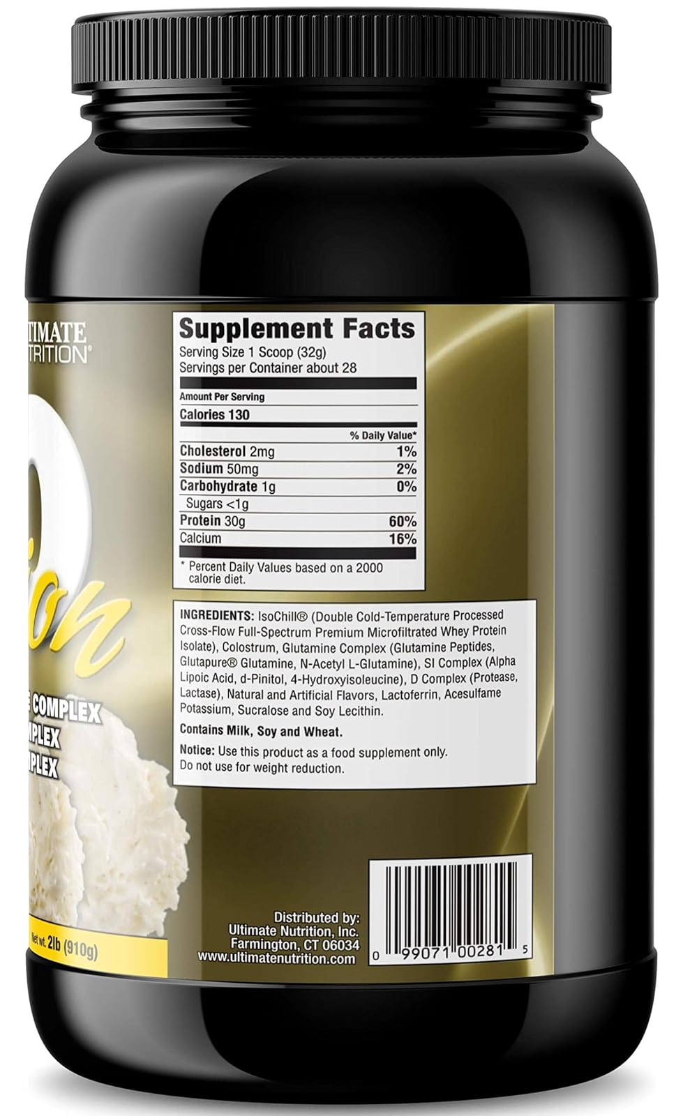 vanilla bean whey protein flavour