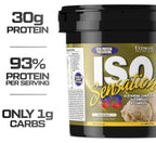Vanilla bean whey protein powder