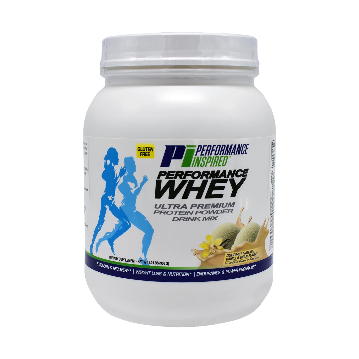 vanilla bean whey protein powder