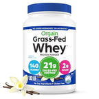 vanilla bean whey protein powder