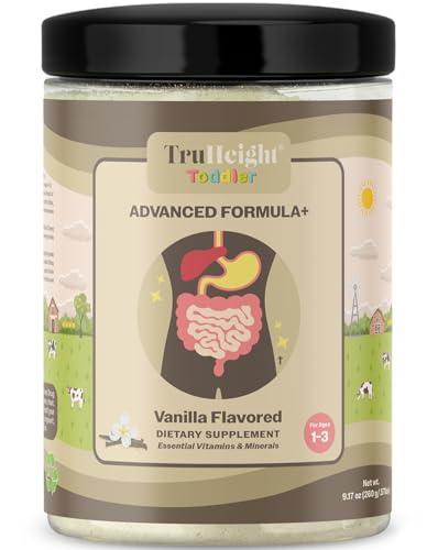 Vanilla blended vitamin supplement for toddlers