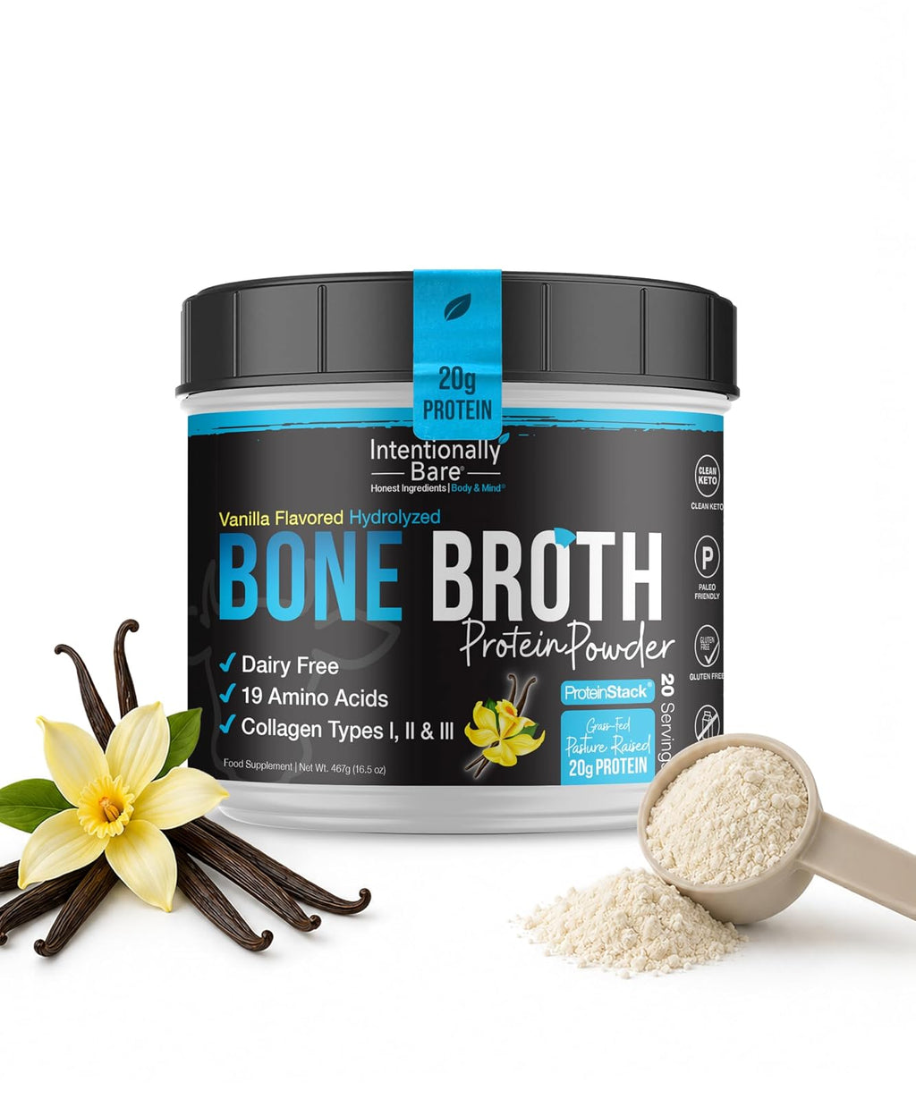 vanilla bone broth protein powder