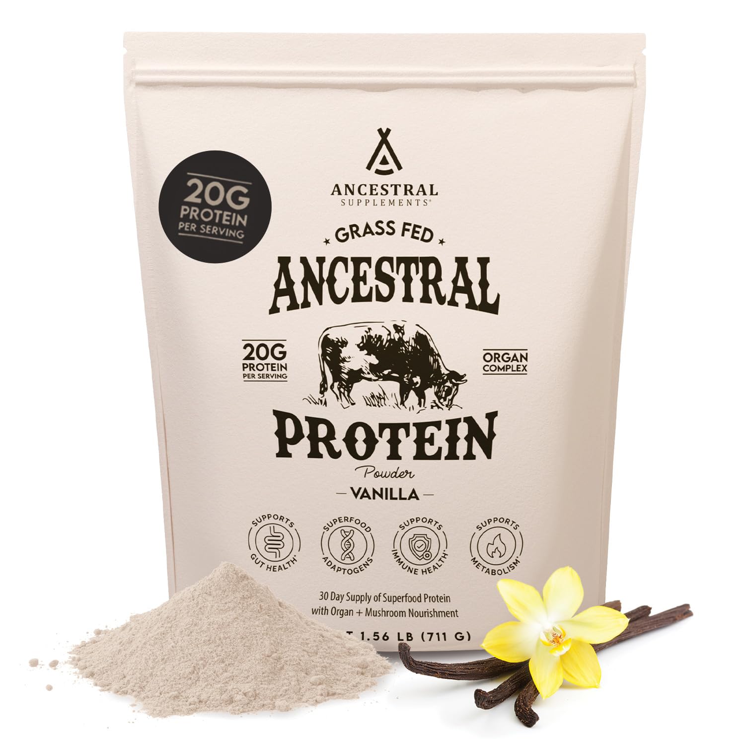 vanilla bone broth protein powder