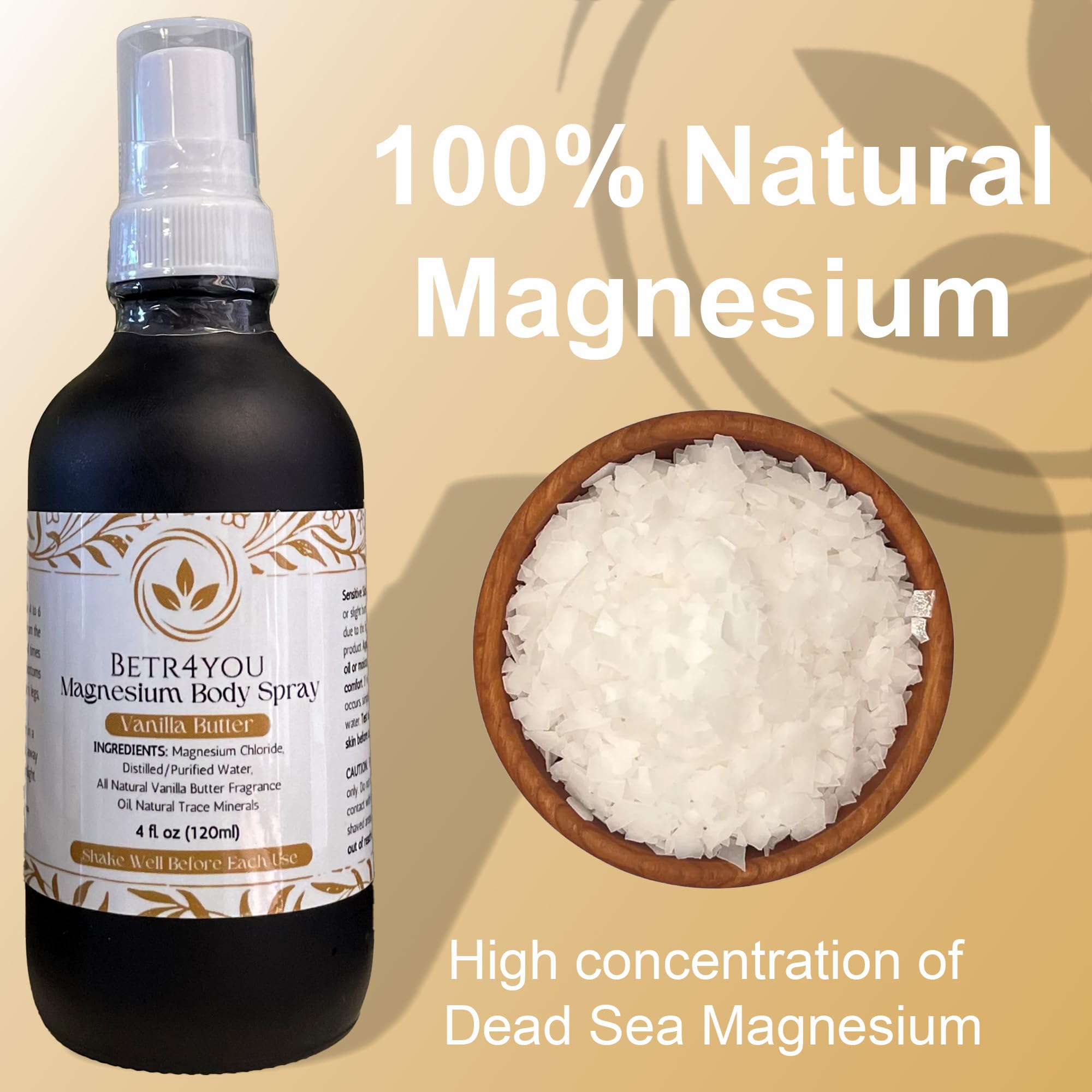 vanilla butter magnesium spray