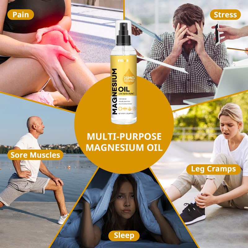 vanilla butter magnesium topical spray