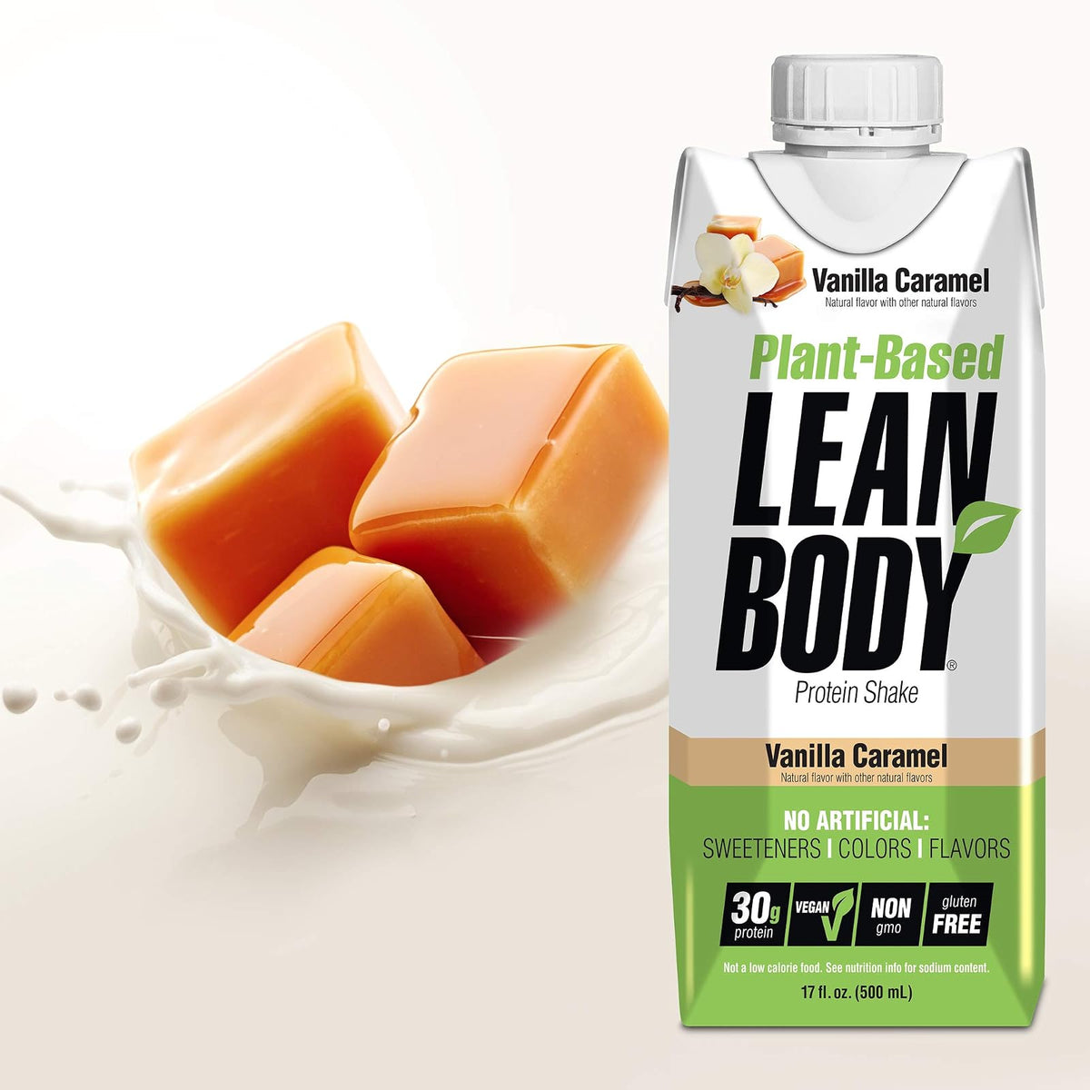 Vanilla caramel protein drink mix