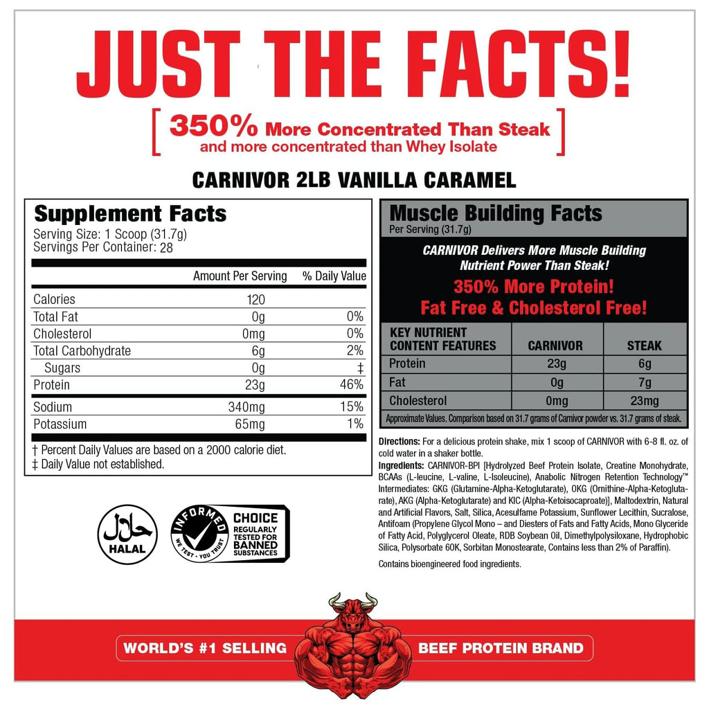 vanilla caramel protein supplement