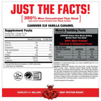 vanilla caramel protein supplement